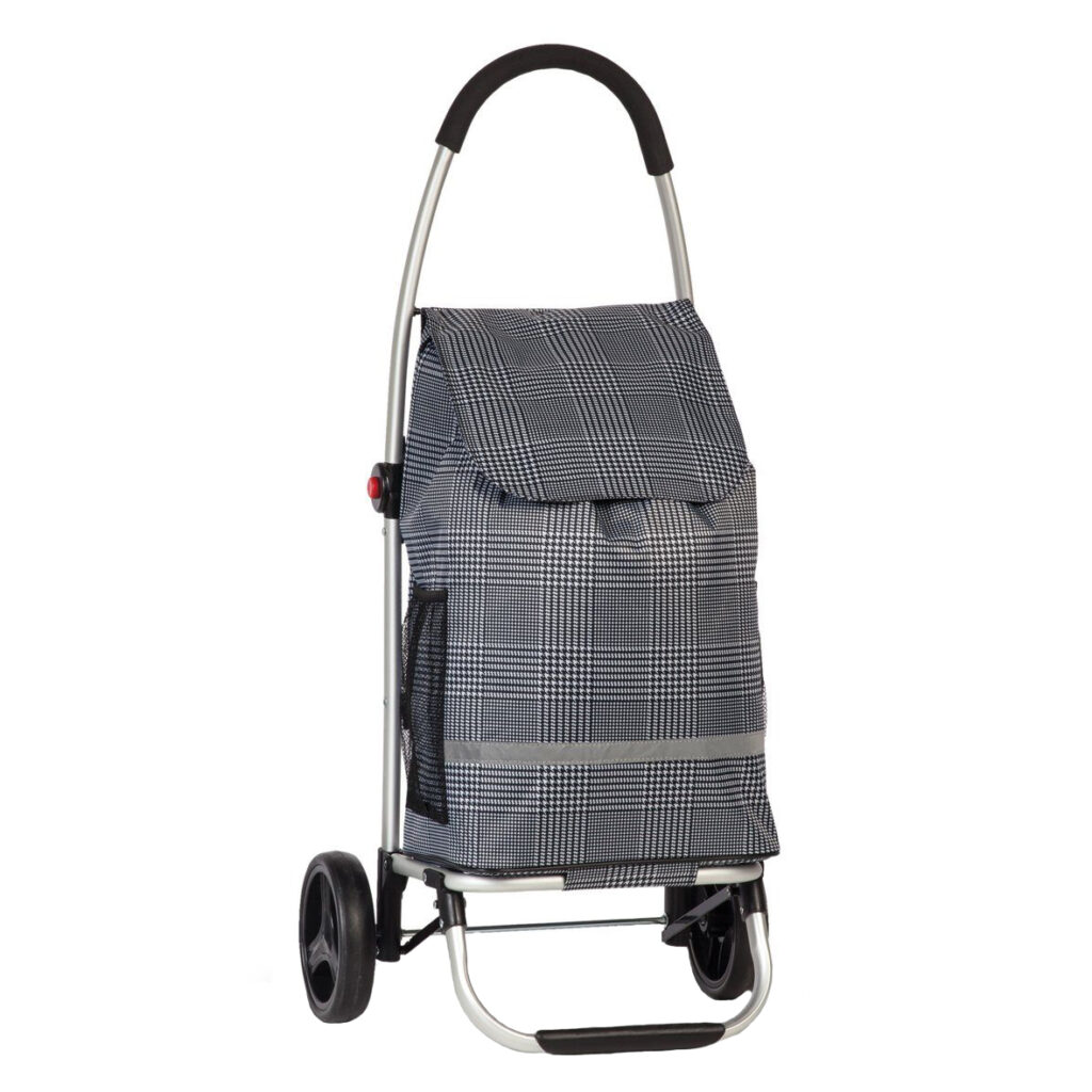 Helena Vera Alu-Shopper Set mit Rolltop - Praktischer Einkaufstrolley ...